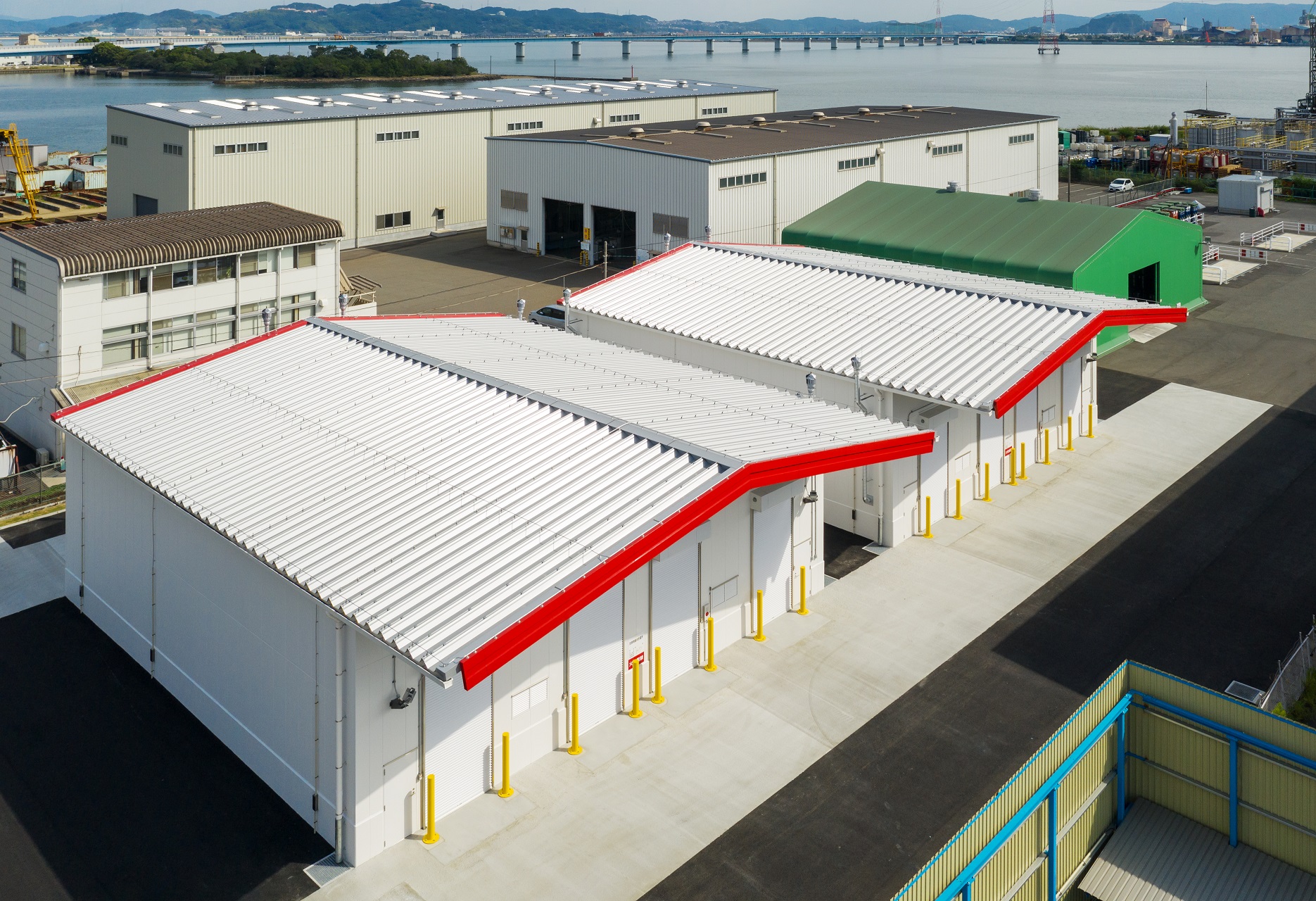 岡山県倉敷市の危険物倉庫施工実績 Risoko